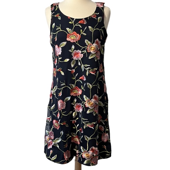 Signature by Robbie Bee | Dresses | Signature By Robbie Bee Navy Floral ...